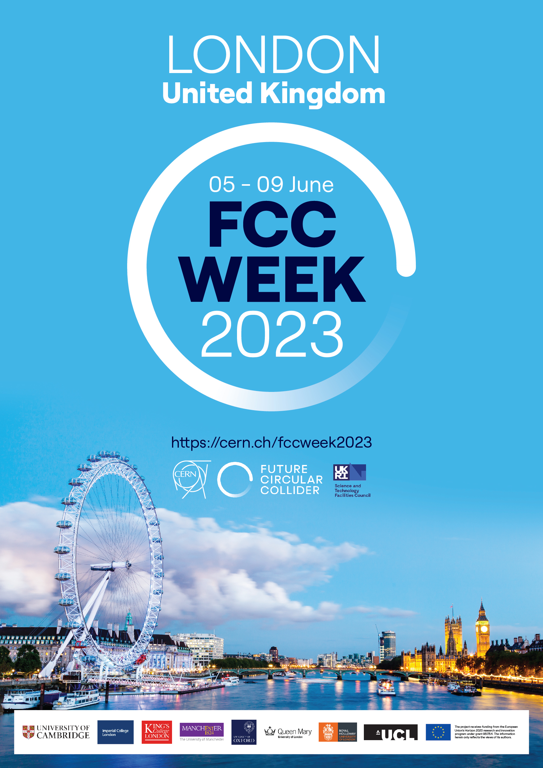 FCC Week 2023 - Second Announcement | Future Circular Collider
